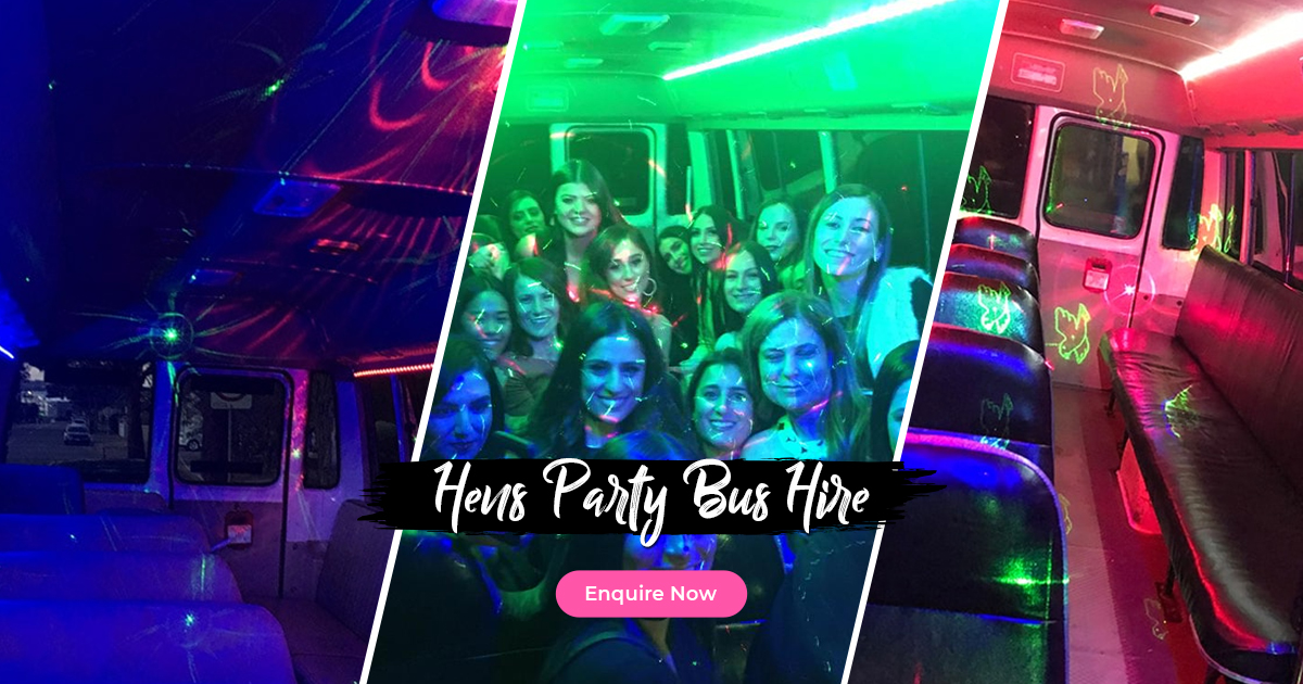 Hens Night Party Bus Hire Sydney | Mini Party Bus Sydney