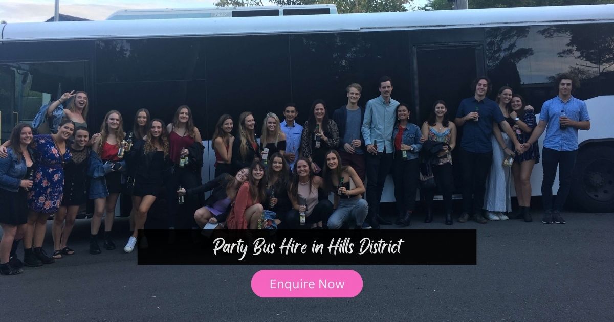 Party Bus Hills District | Hire Mini & Luxury Party Buses